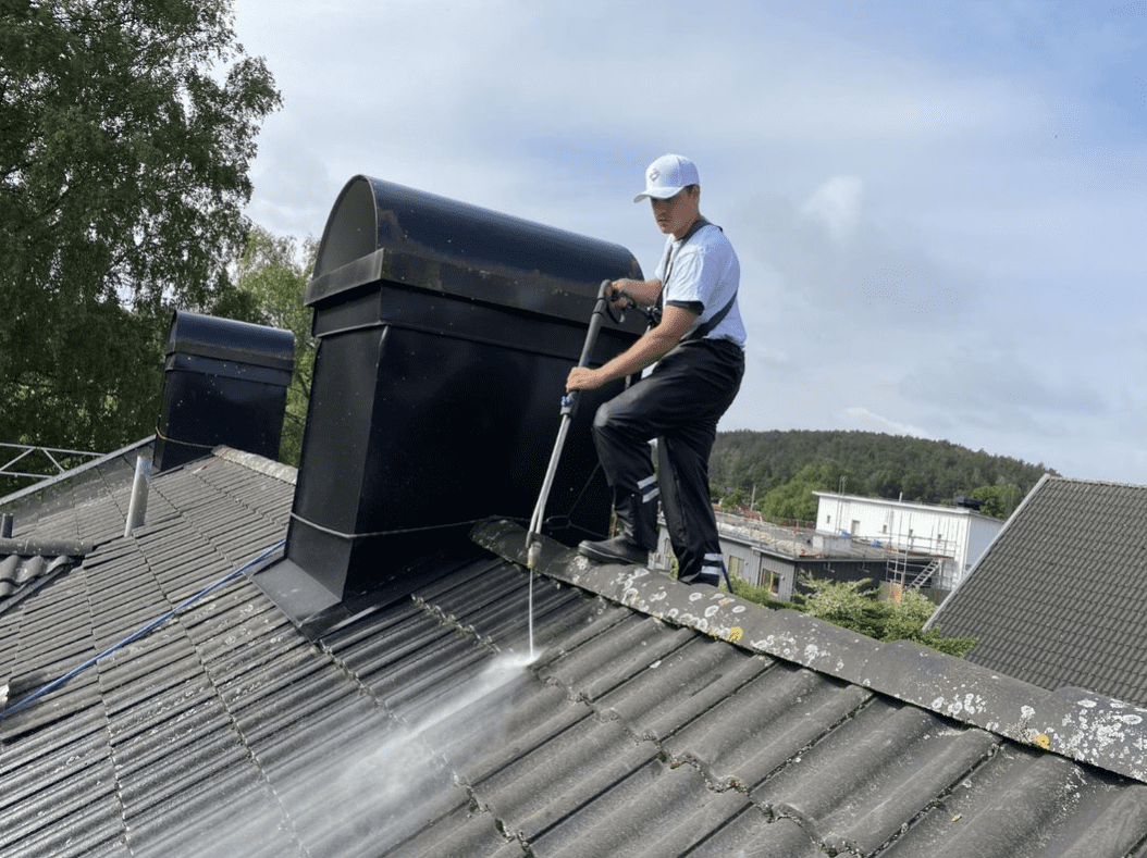 Taktvätt i Göteborg | GEMAB Fasad & Taktvätt